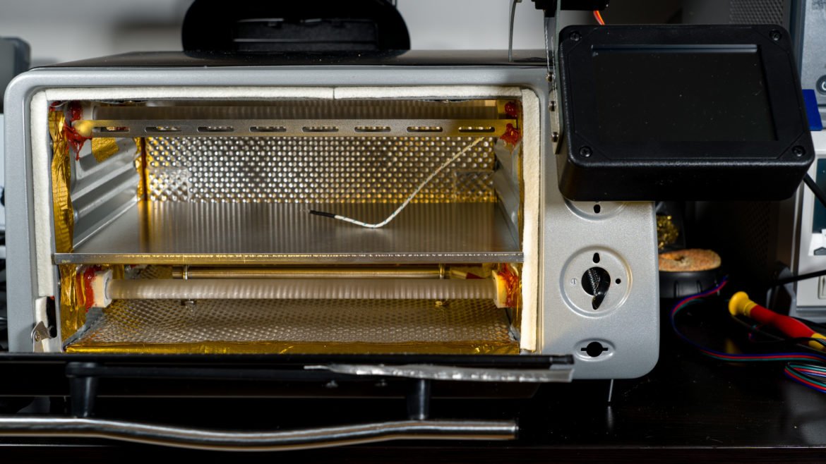 Tip 4: Building a DIY reflow oven from two toaster ovens and Controleo3 ...
